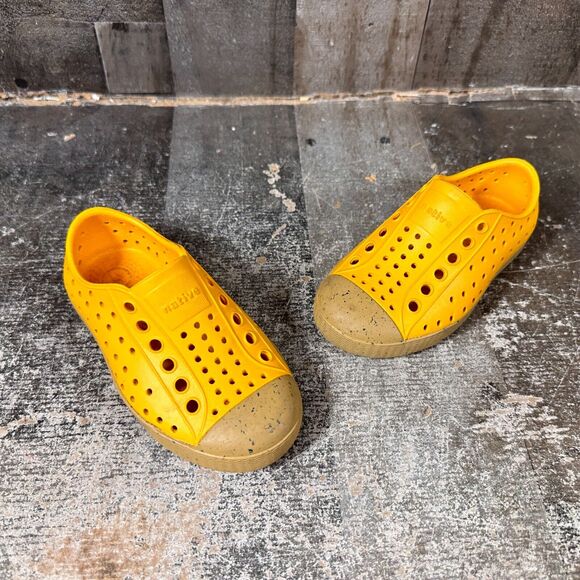 Native | Shoes | Native Jefferson Golden Yellow Slip On Shoes C7 | Poshmark